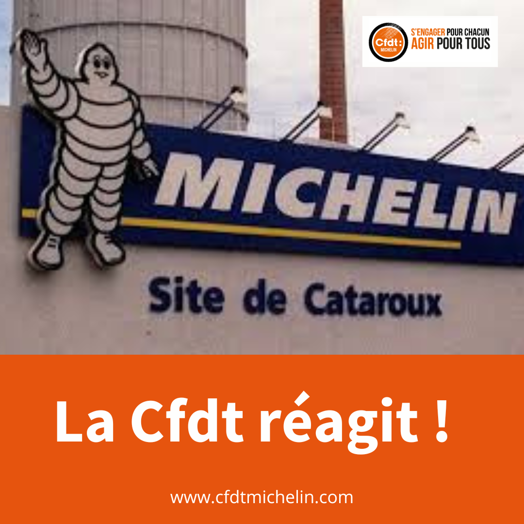 La Cfdt Michelin en première ligne pour le maintien de l'activité à ...